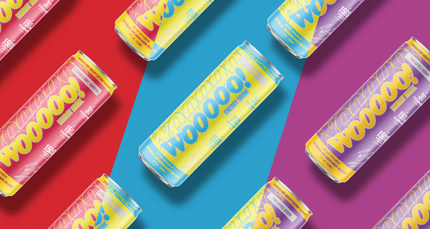 Ric Flair Sparkling Mushroom Energy Drink | Wooooo Energy – WOOOOO! ENERGY